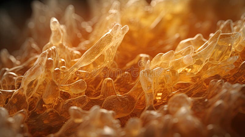 Wax Texture Background. Microscopic View Stock Photo - Image of ...