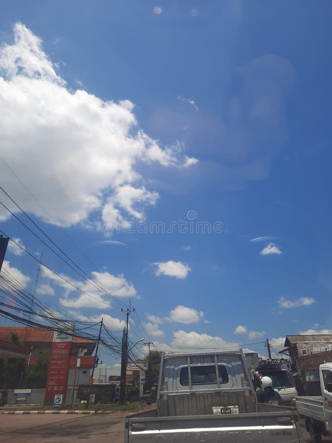 On the Way Back Home There is a Pick Up Car Editorial Photography ...