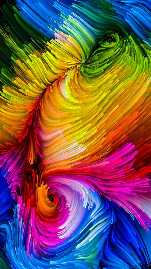 Way of Colorful Paint stock image. Image of backdrop - 110166097