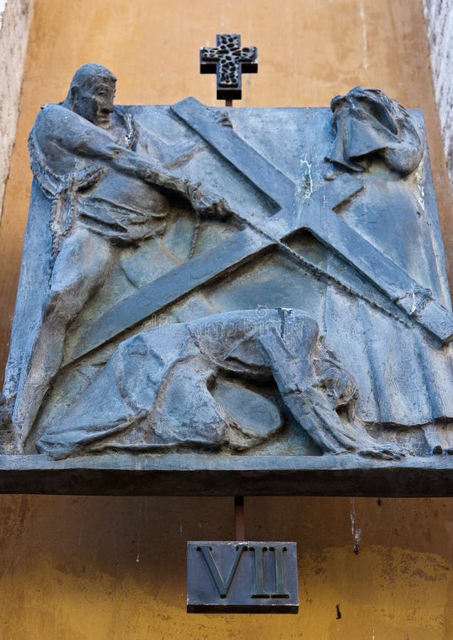 Way of the Cross, Easter Rituals Catholicism Editorial Image - Image of ...