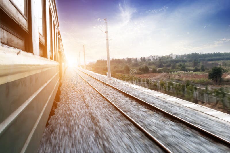 The way forward railway stock image. Image of industrial - 90744399