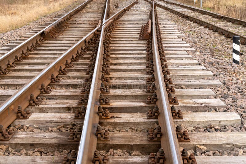 The way forward railway stock image. Image of railroad - 164886225