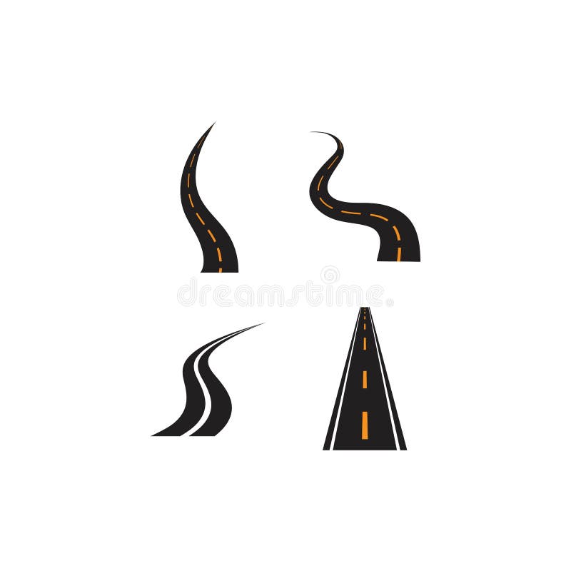 Way logo vector stock vector. Illustration of logo, curve - 176233888