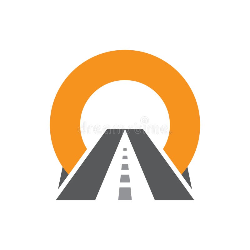 Way logo vector stock illustration. Illustration of asphalt - 268912549