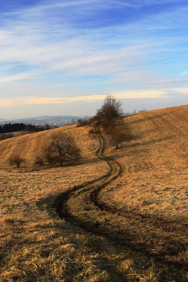 Way in nature stock photo. Image of design, house, auto - 24541676