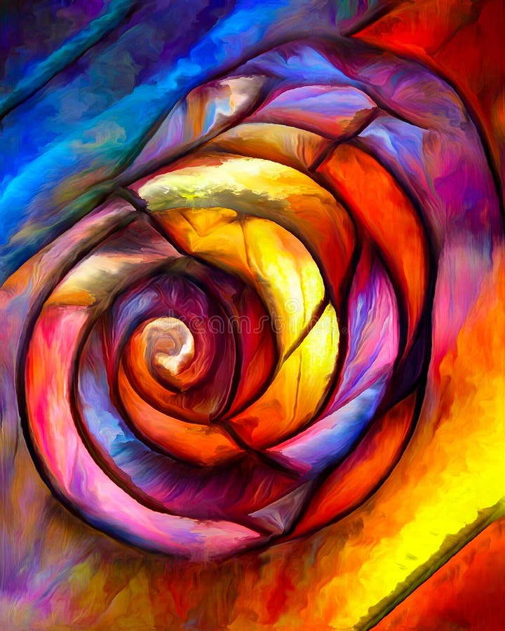 Way of Nautilus stock illustration. Illustration of spiral - 270450151