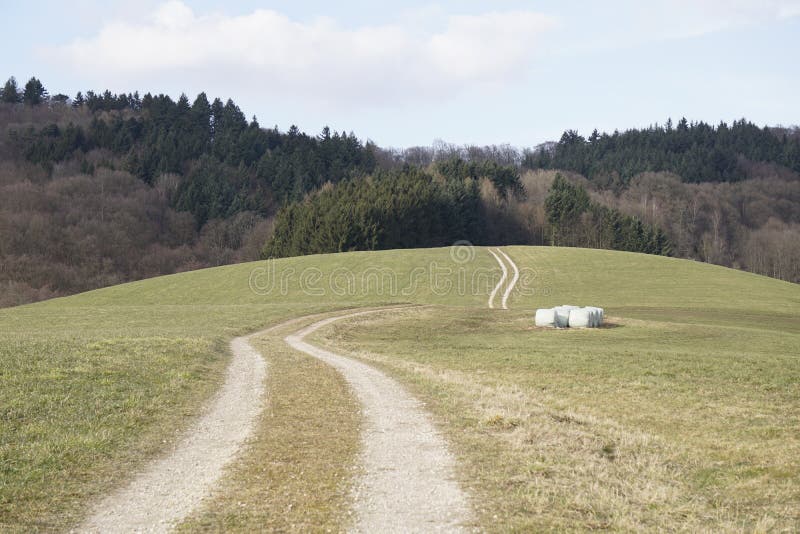 The way stock photo. Image of meadows, rural, landscape - 51505688