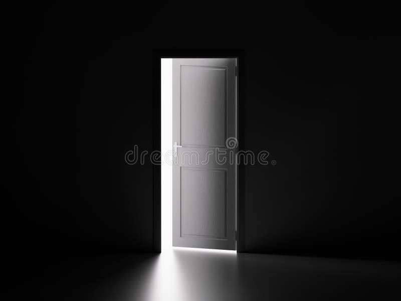 The Way Out stock image. Image of black, open, shadow - 59017547