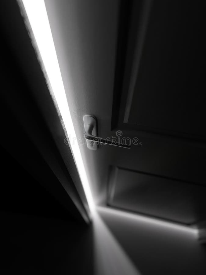 The Way Out stock photo. Image of white, doorway, black - 59017632