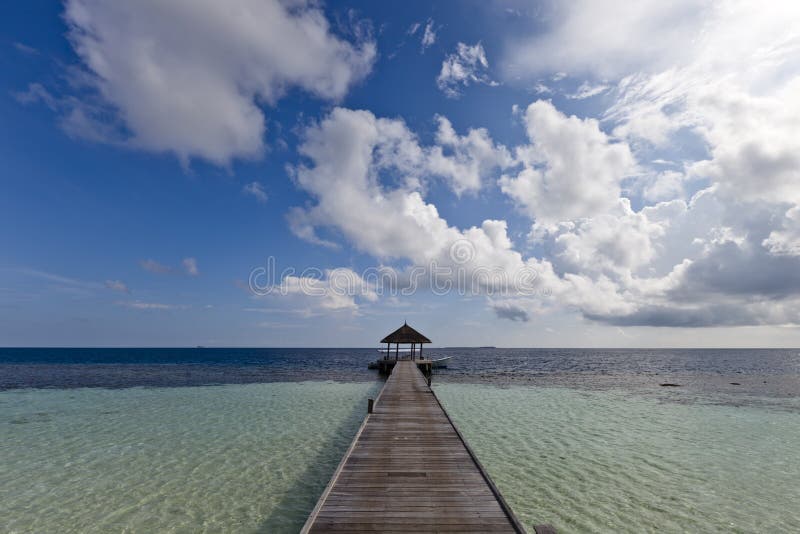 Paradise Island Panoramic View Stock Photo - Image of blue, landscape ...