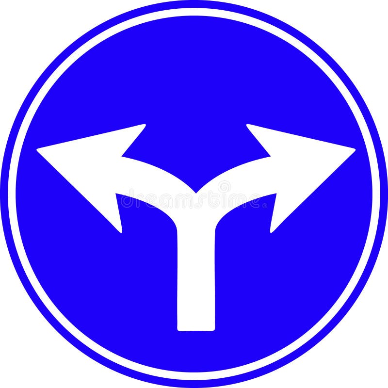 Way sign stock vector. Illustration of sign, direction - 49334421