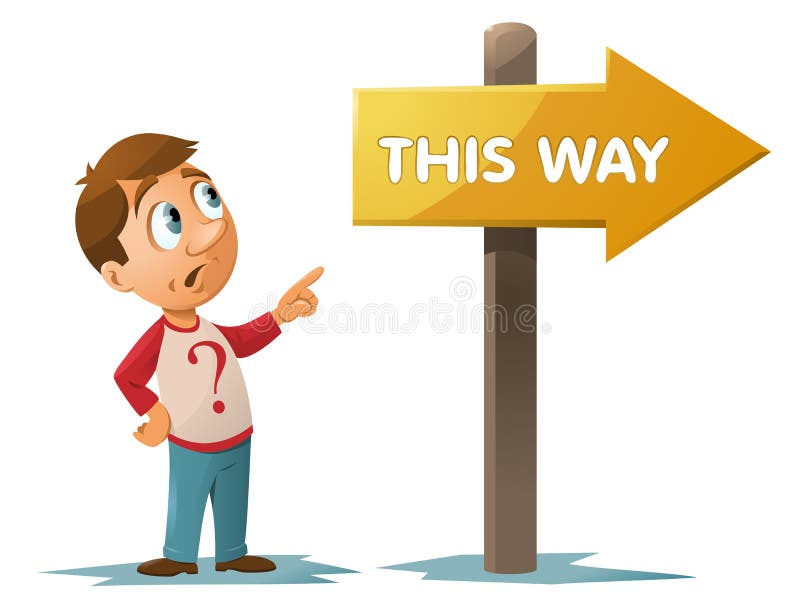 Cartoon man saying no stock vector. Illustration of shut - 19948357