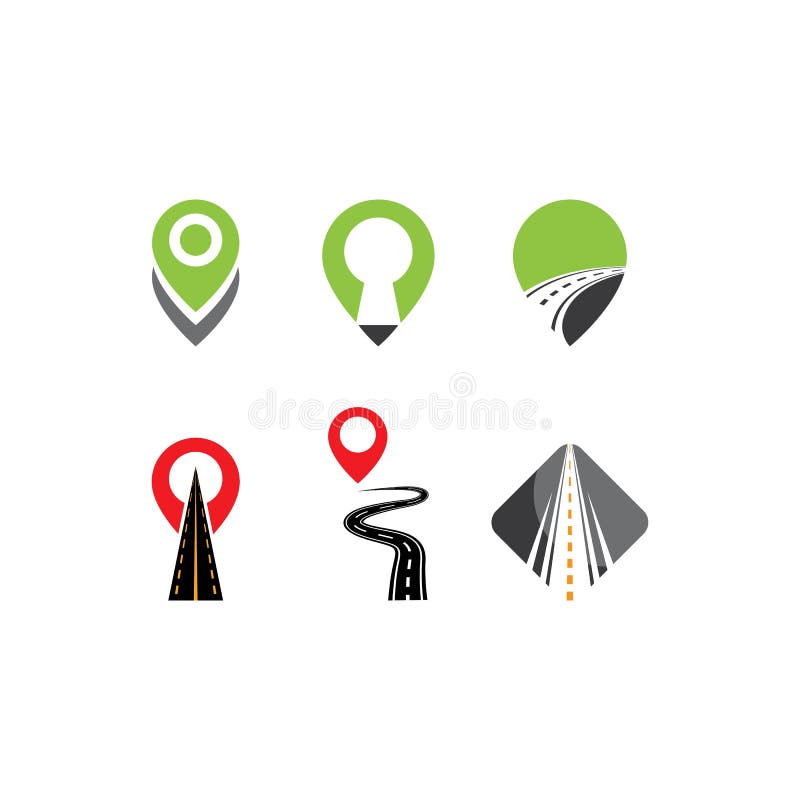Way symbol stock vector. Illustration of graphic, route - 176423078