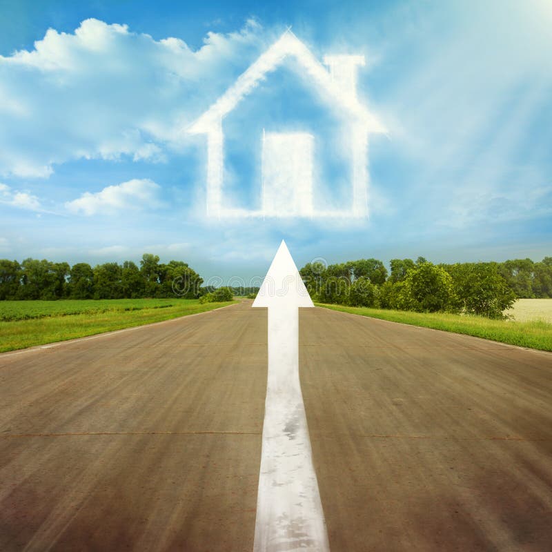 Road, Path, Striving To Something Stock Illustration - Illustration of ...