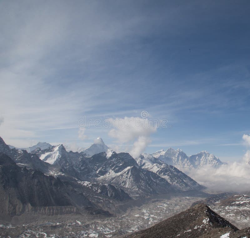 Way to EBC stock photo. Image of high, basecamp, mountaineering - 72423578