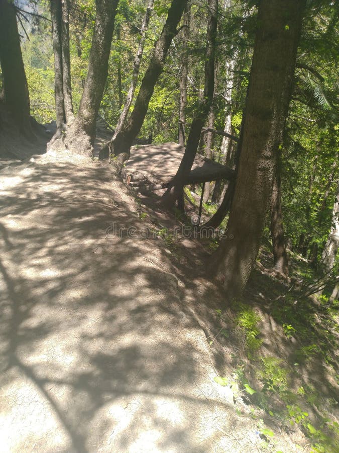 The way to the hill stock photo. Image of beautiful - 153170286