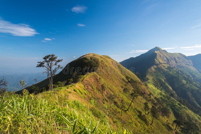The Way To the Long Mountain Stock Photo - Image of cloud, explore ...
