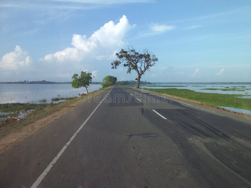 WELLAWAYA, SRI LANKA - JULY 14, 2016: View of a Main Street in ...