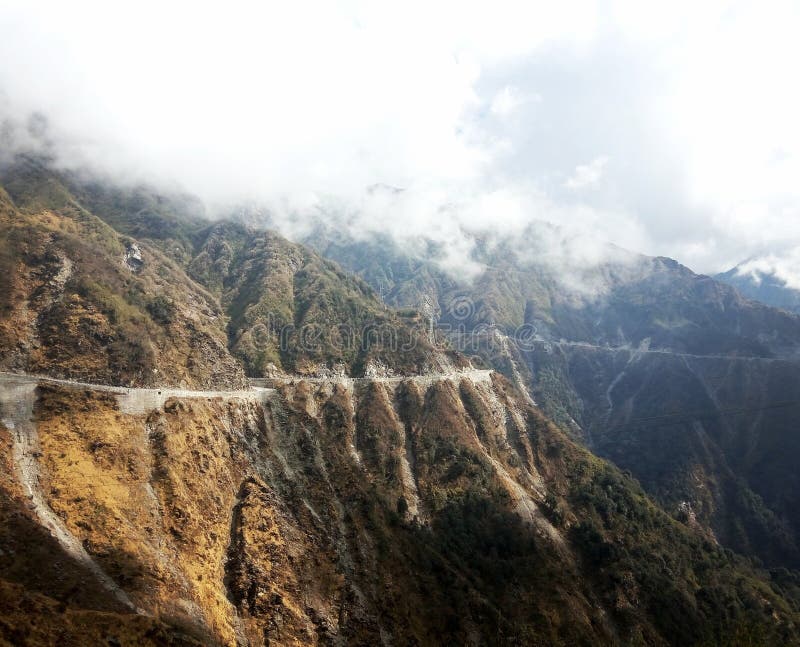 Way to nathula pass stock photo. Image of pass, nathula - 87473670