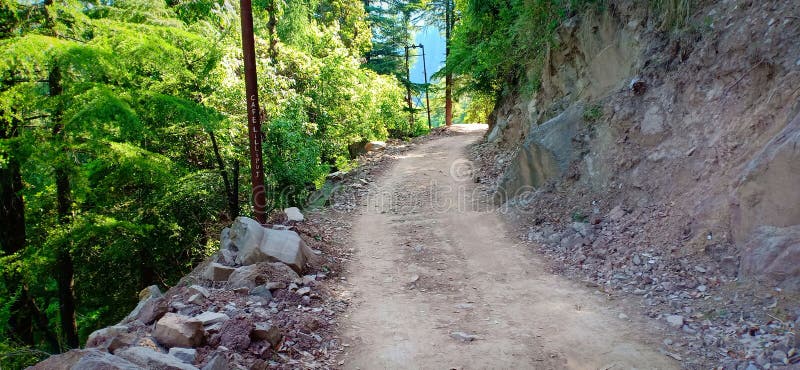 Way to nature stock image. Image of jungle, himachal - 149123047