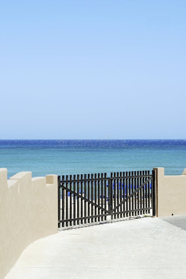 The way to the sea stock photo. Image of islands, road - 20319704