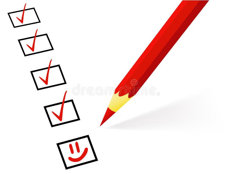Excellent results stock illustration. Illustration of checkbox - 13675812