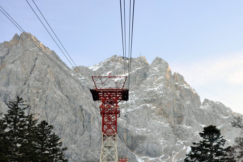 The Bavarian Zugspitze Railway - Grainau Editorial Image - Image of ...
