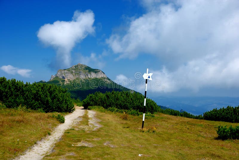Way to Toaca peak stock image. Image of reservation, hikingpath - 10530747