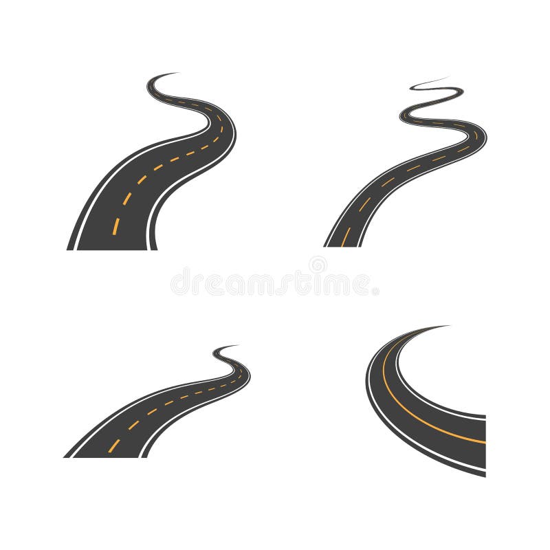 Way Vector Icon Illustration Design Stock Vector - Illustration of ...
