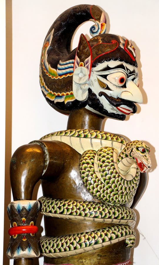 Wayang-bima stockfoto. Bild von indonesien, handgemacht - 40671088
