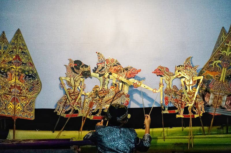 Wayang Kulit or Puppet Traditional Art from Java, Indonesia in Regional ...