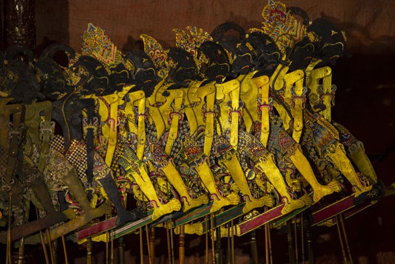 Wayang Kulit or Shadow Puppets from Java, Indonesia Puppet Show by ...