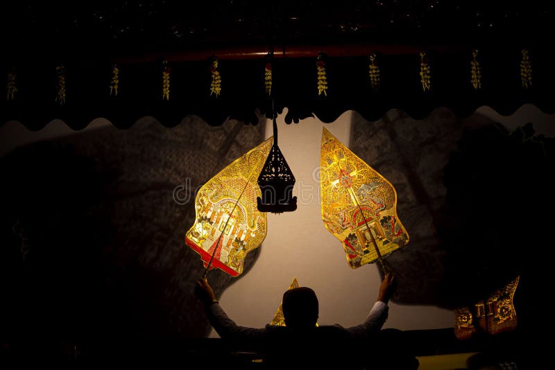 Wayang Kulit or Shadow Puppets from Java, Indonesia Puppet Show by ...