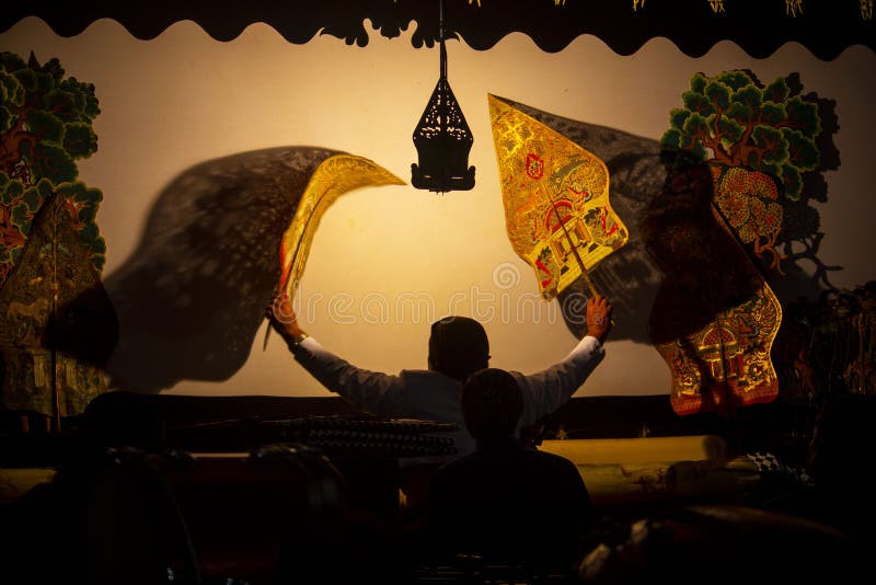 Wayang Kulit or Shadow Puppets from Java, Indonesia Puppet Show by ...