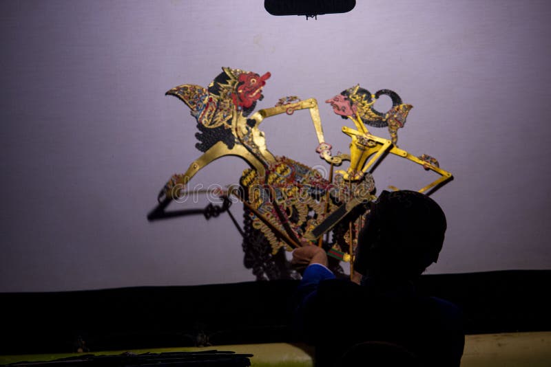 Wayang Gunungan or Tree of Life at Puppet Show Editorial Photography ...