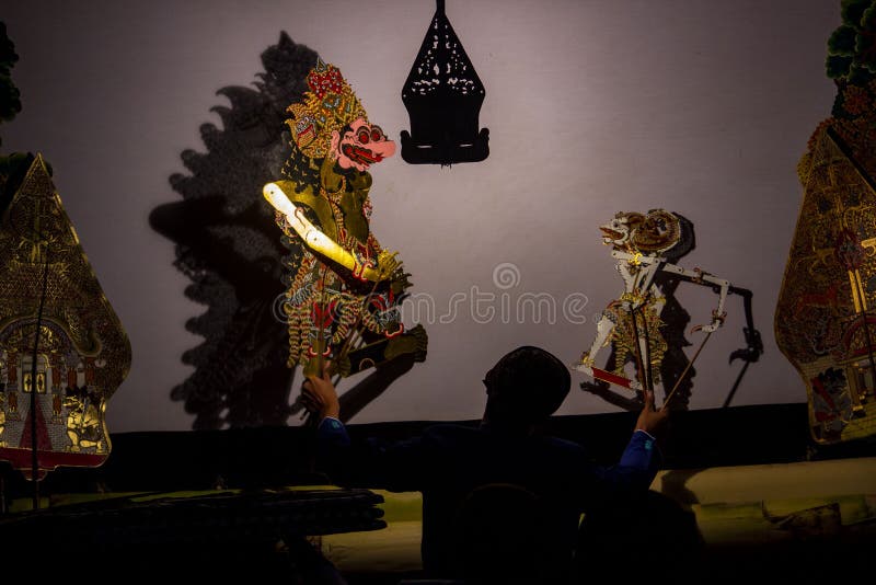 Wayang Kulit or Shadow Puppets from Java, Indonesia Puppet Show by ...