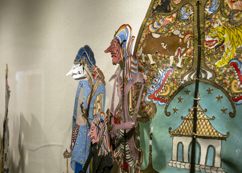 Wayang Kulit, Shadow Puppets, a Traditional Javanese Art, from Java ...