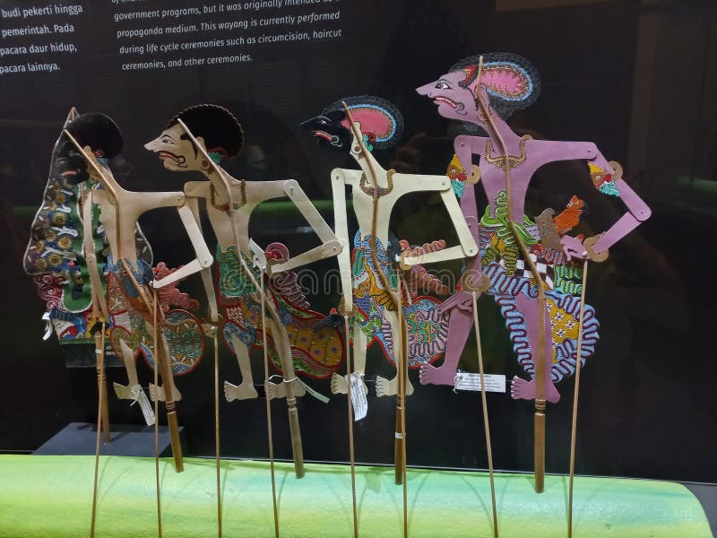 Wayang Kulit, the Traditional Puppet of Java Editorial Stock Photo ...