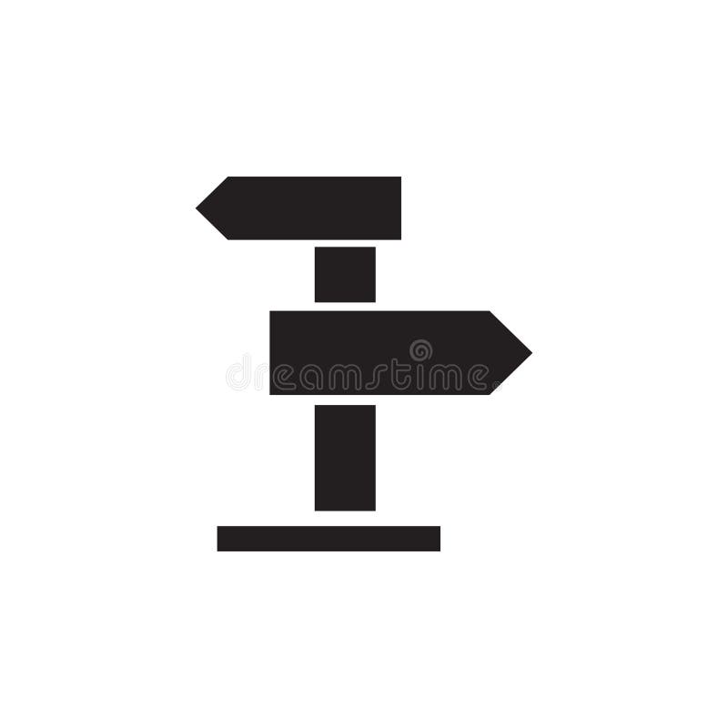 Wayfinding Vector Icon Design Template Stock Vector - Illustration of ...