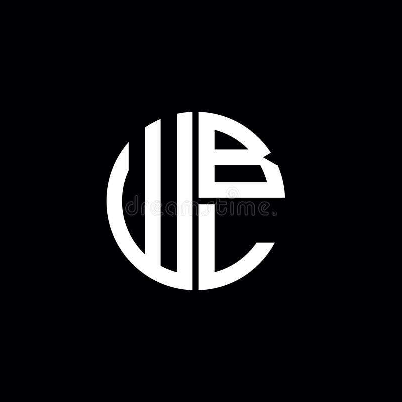 WBL Logo WBL Icon WBL Monogram WBL Letter Minimalist Circle Flat Unique ...