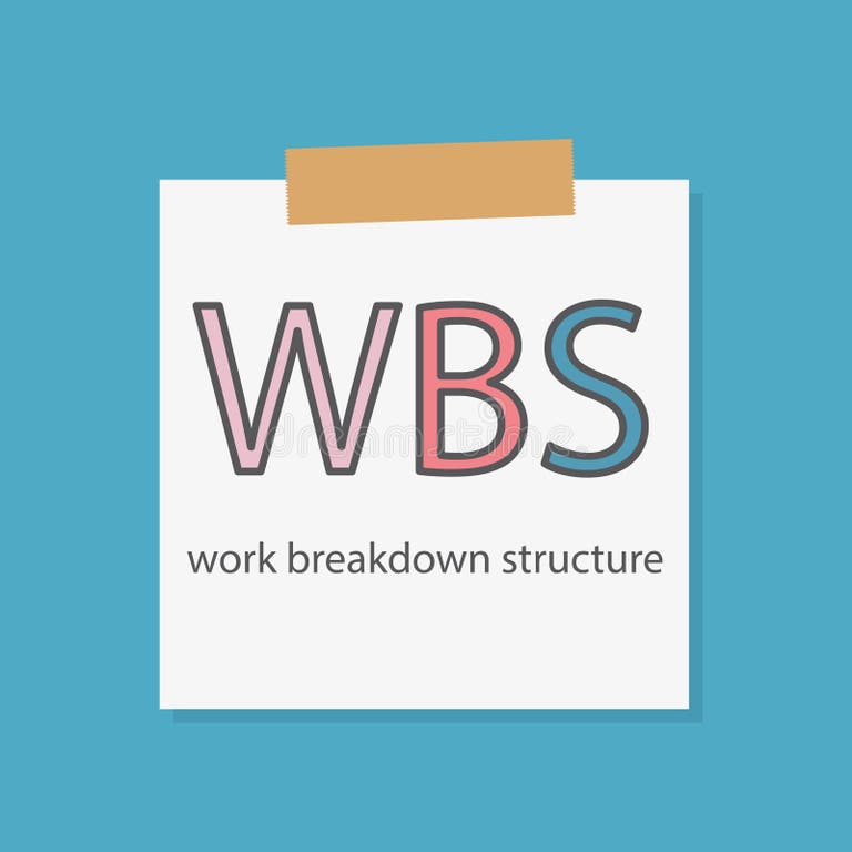 Work Breakdown Structure Stock Illustrations – 153 Work Breakdown ...