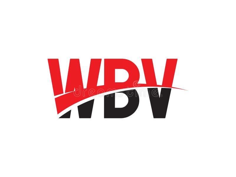 WBV Letter Initial Logo Design Vector Illustration Stock Vector ...