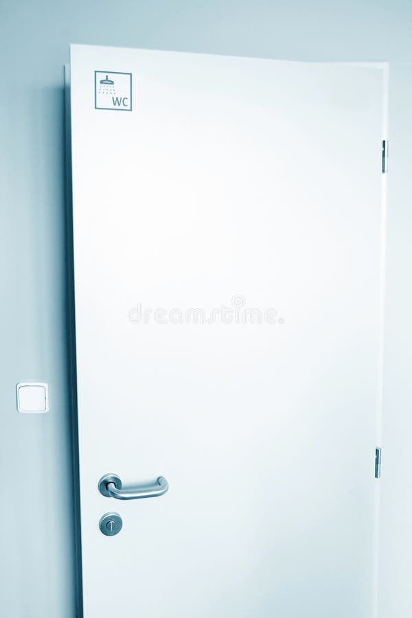 Wc door stock image. Image of sign, toilet, interior - 22340075