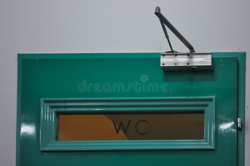 WC door sign stock image. Image of wooden, wood, door - 68312363