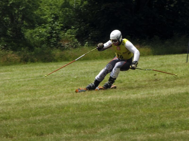 WC Grass Skiing - Cenkovice Editorial Photography - Image of cenkovice ...