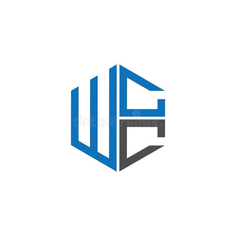 WCC Letter Monogram Initial Logo Design Template Vector Illustration ...