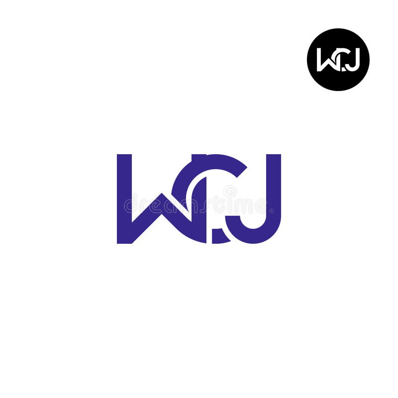 Wcj Monogram Stock Illustrations – 10 Wcj Monogram Stock Illustrations ...
