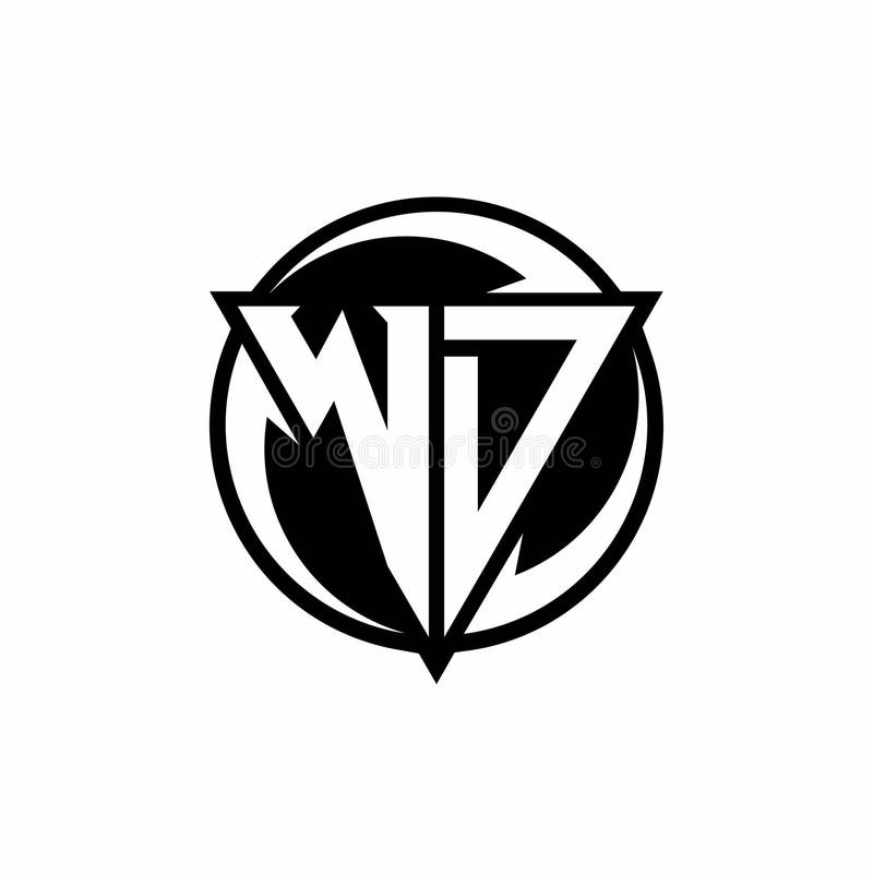 WD Logo Monogram Design Template Stock Vector - Illustration of ...