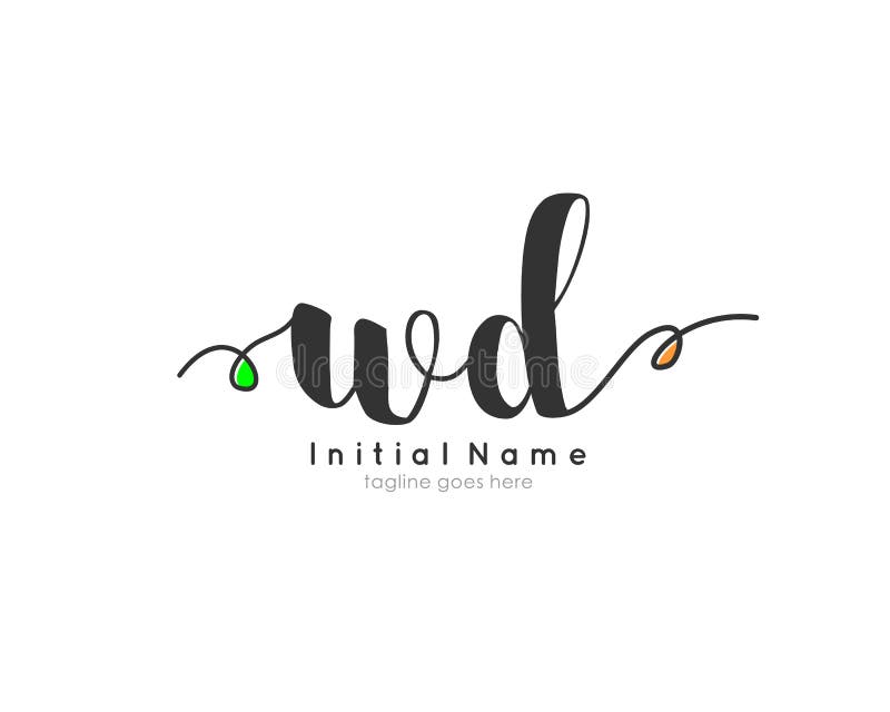 Wd Signature Stock Illustrations – 203 Wd Signature Stock Illustrations ...