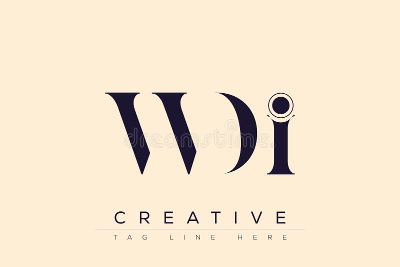 Wdi Letter Design Stock Illustrations – 18 Wdi Letter Design Stock ...